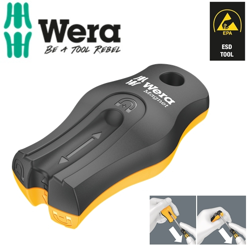 Wera anti-static ESD magneticizer and demagnetizer 05073984001 9514 ESD ...