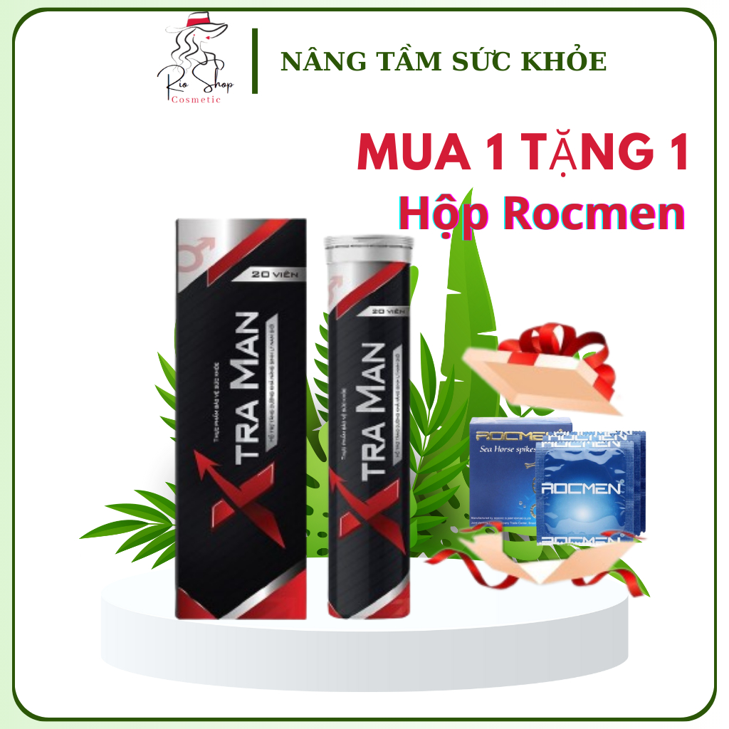 Xtraman Effervescent Tablets Tube of 20 Tablets Enhance men's health ...