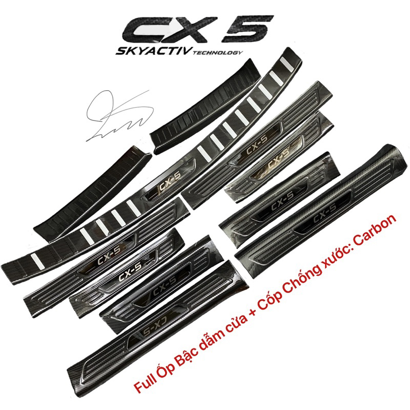 Door sill covers Footstep braces for Mazda CX5 2018 - 2024 BIG EDITION ...