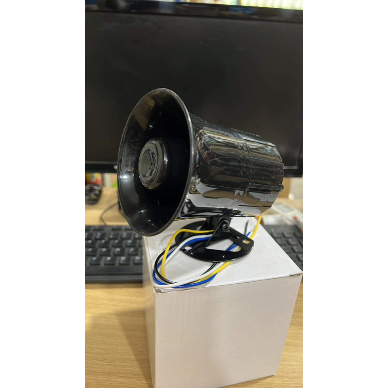 [test Clip included] General electric voice reverse horn 12-24v ...