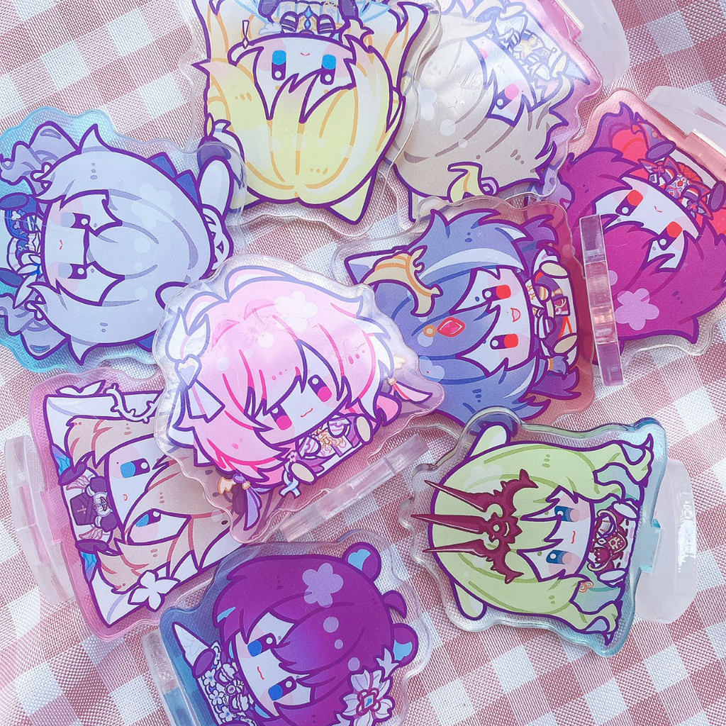 Honkai Impact 3rd 5cm mini Standee (10 models) | Shopee Malaysia