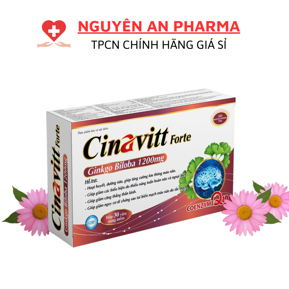 Active Blood cinavitt FORTE ginkgo biloba Brain Nourishment Enhances ...
