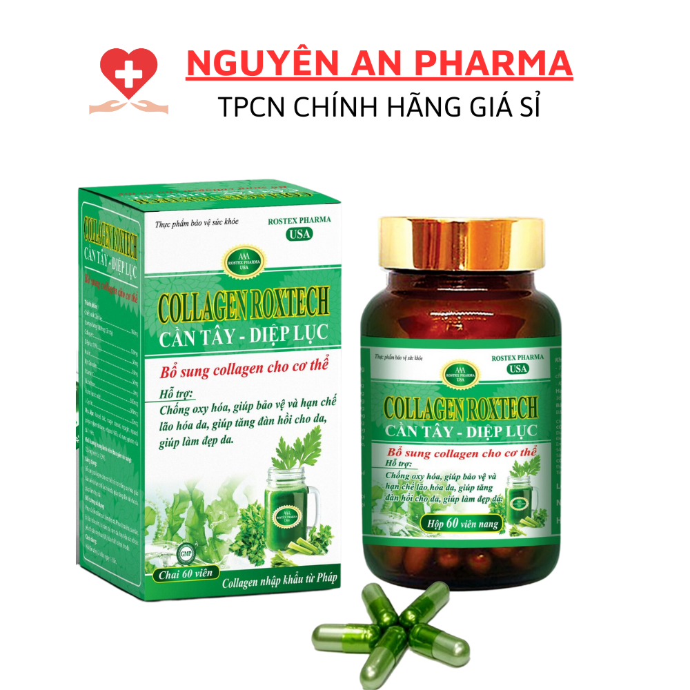 Collgen Roxtech Celery Chlorophyll Collagen Supplements To Limit Aging ...