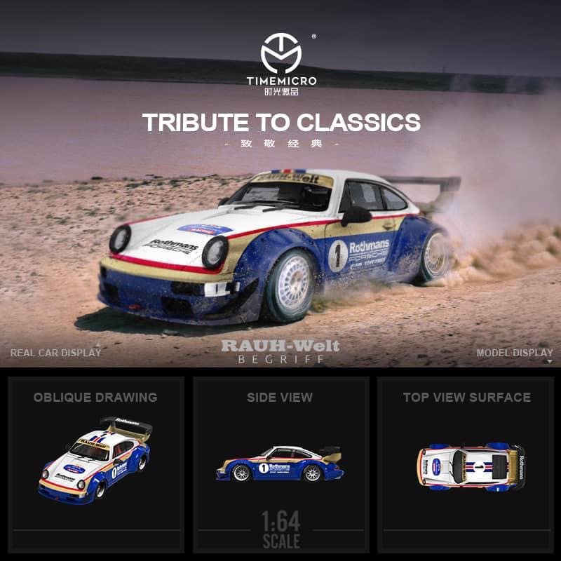 Mohinhxeps-1 /64-Time Microphone - RWB Porsche 964 Wild Body Rothmans ...
