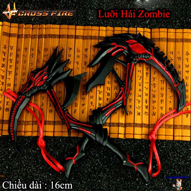 Crossfire Assault Display Model Metal Zombie Scythebag 16cm | Shopee ...