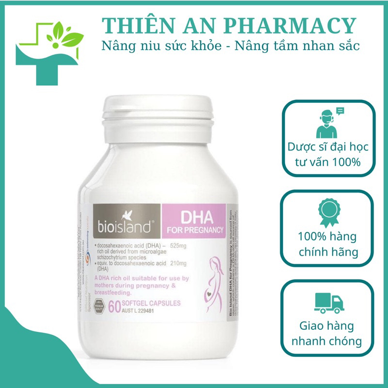 Dha Bioisland 60 tablets for pregnant women and breastfeeding women | Shopee Malaysia