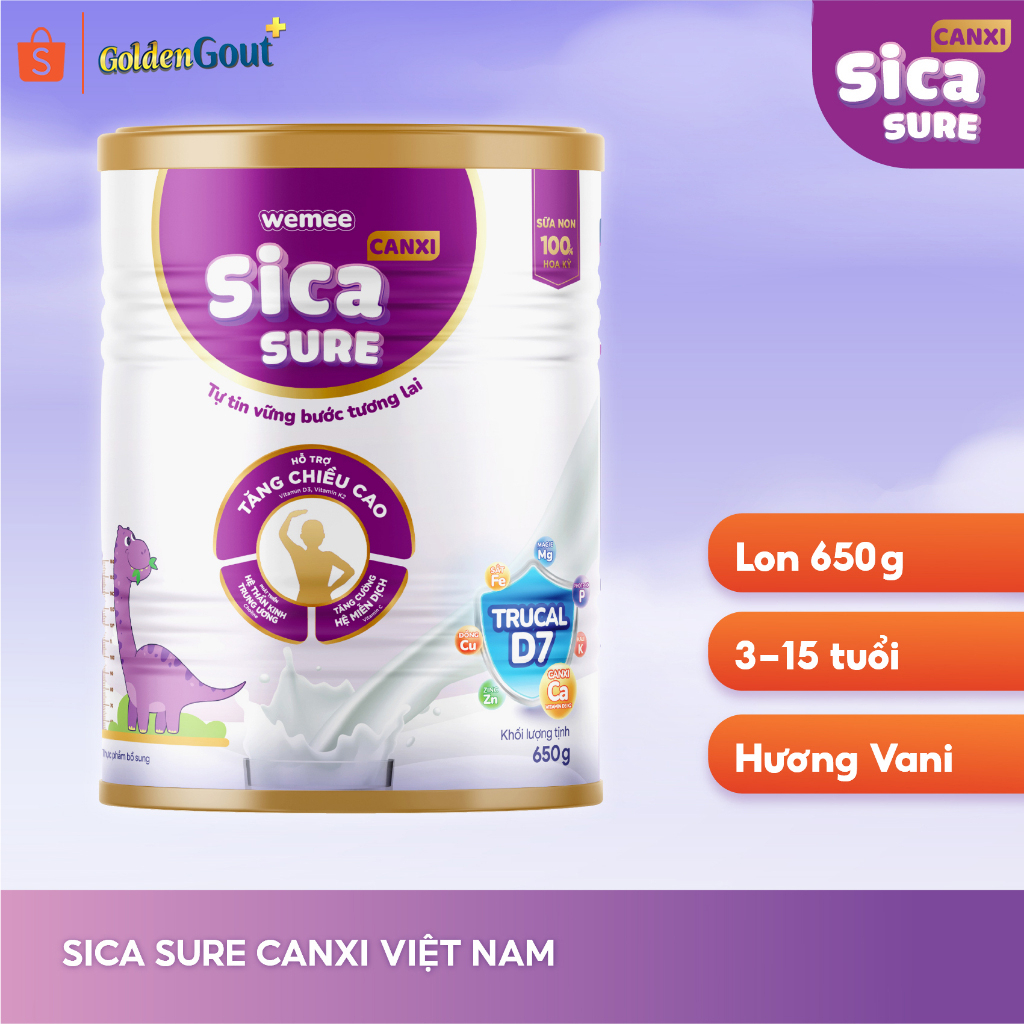 Sica Sure Calcium Colostrum 650g increases height, formation of bones ...