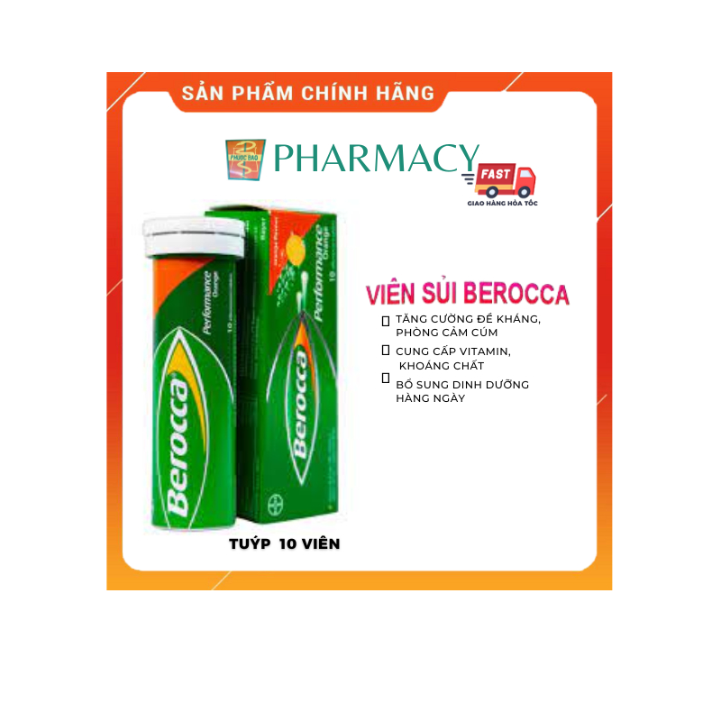 [Genuine] Beroca vitamin supplement effervescent tablets. Tube of 10 ...
