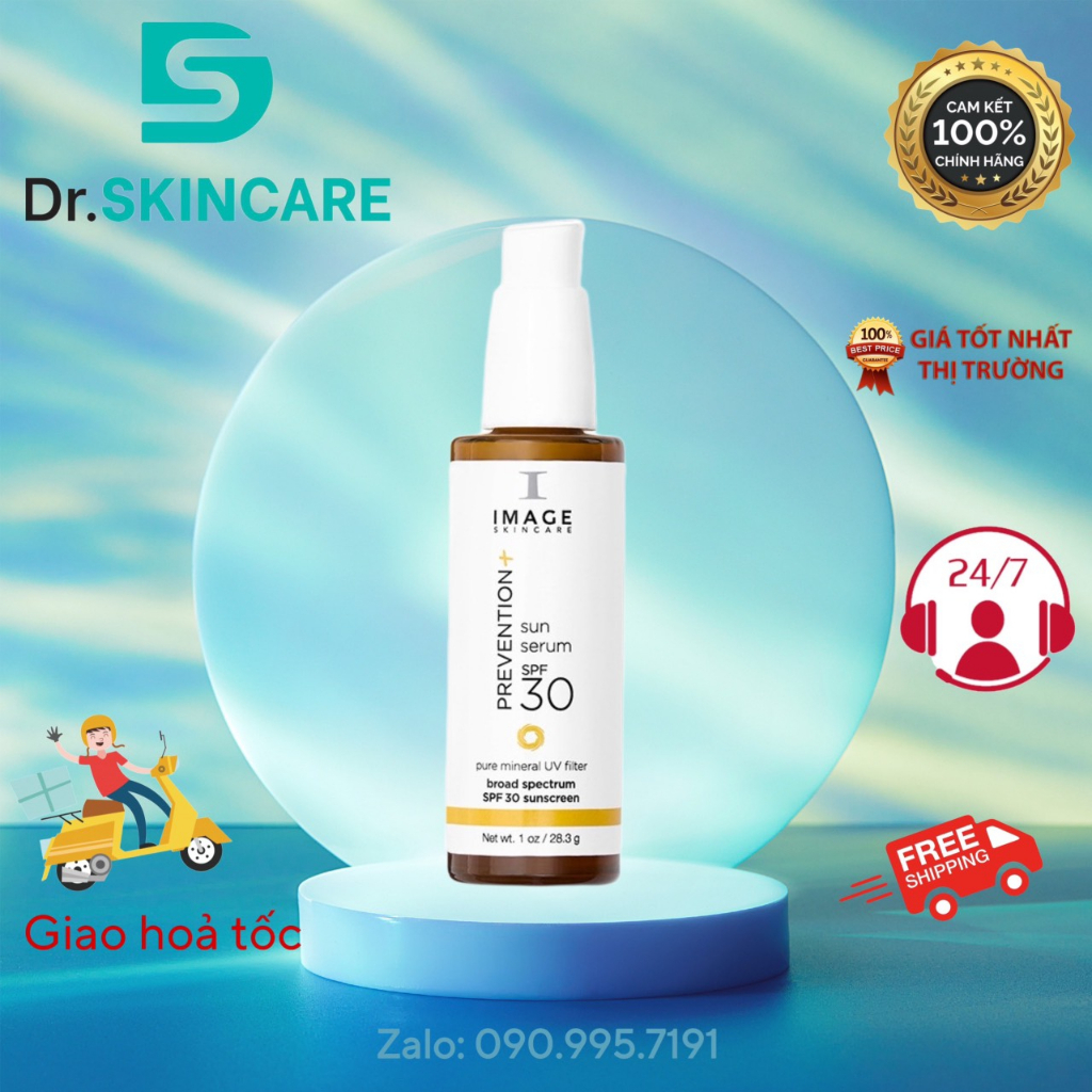 Image PREVENTION+ SUN Serum SPF 30 - Sunscreen Serum to tone and ...
