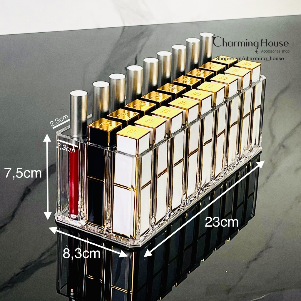 27-cell lipstick tray specializes in storing lipsticks, creams ...