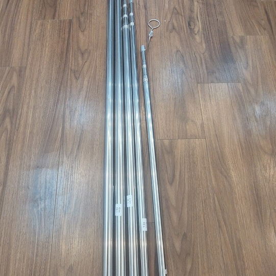 Hanging rack, clothes drying rack, stainless steel fish scooping racket ...