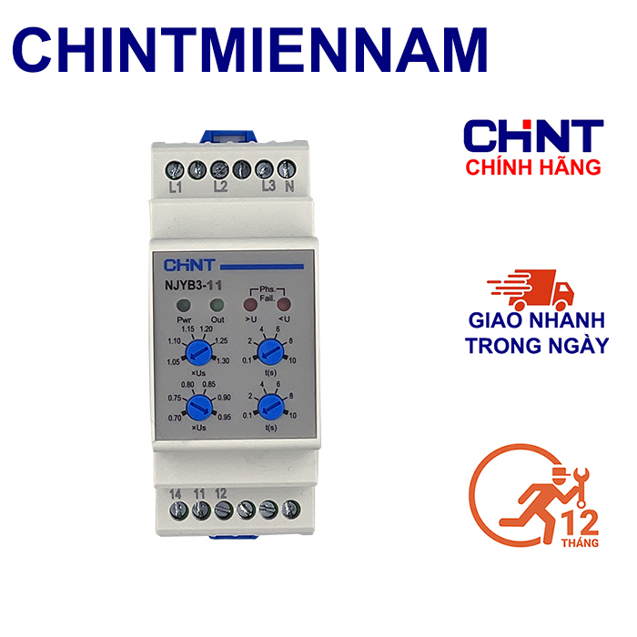 Voltage Protection Relay NJYB3-8 - NJYB3-11 CHINT GENUINE | Shopee Malaysia
