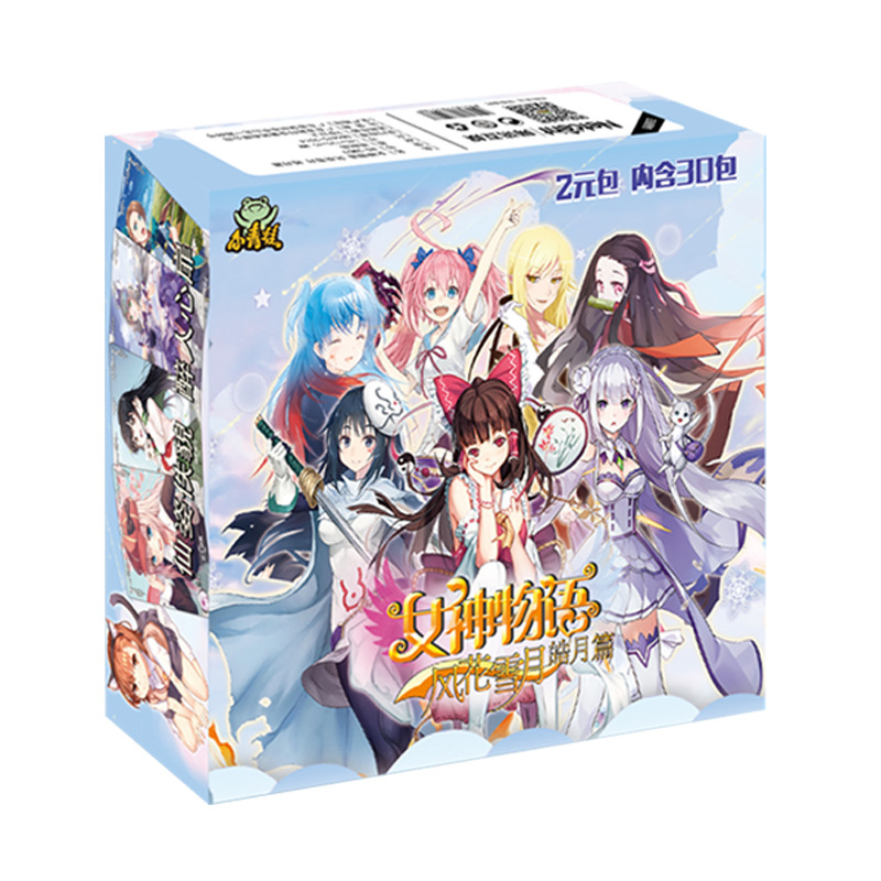 (FULL Box) Waifu Anime Girl Random Cute Super Cheap Card BOX (New Model ...