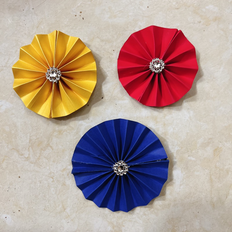 Paper fans to decorate cake towers, porridge towers, decorative ...