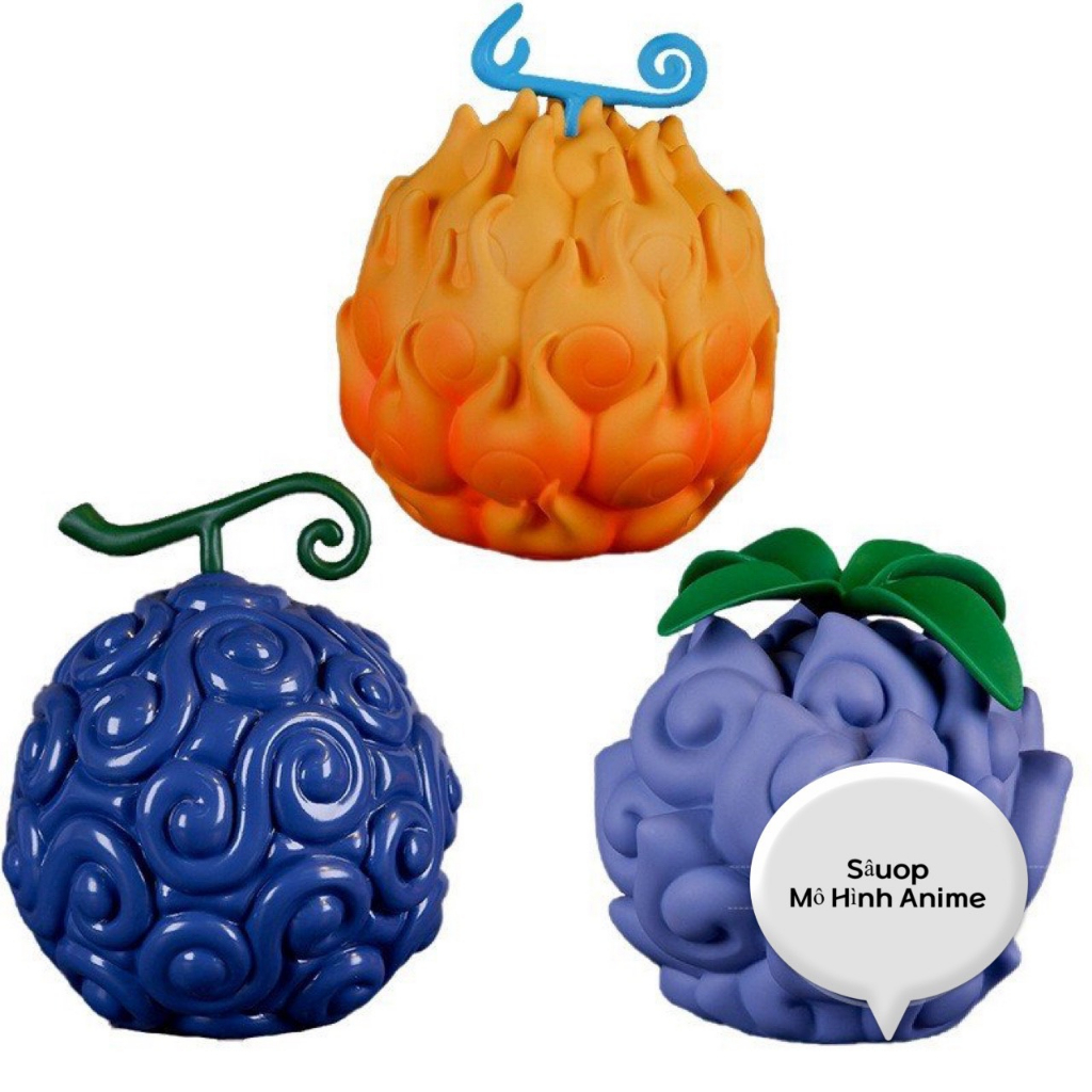 [One Piece Model] Super realistic 18cm tall devil fruit | Shopee Malaysia