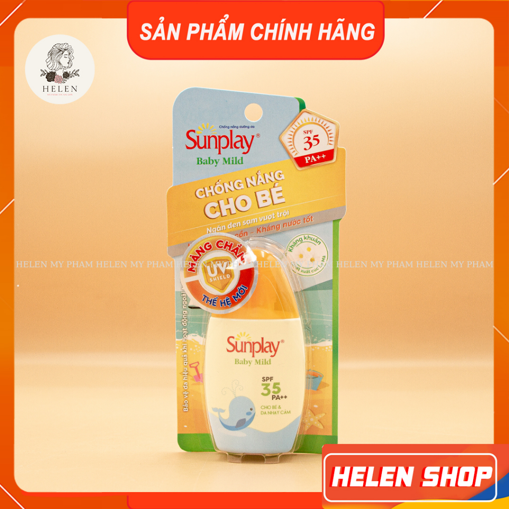 Sunplay Baby Mild Sunscreen for Babies and Sensitive Skin SPF 35, PA++ ...