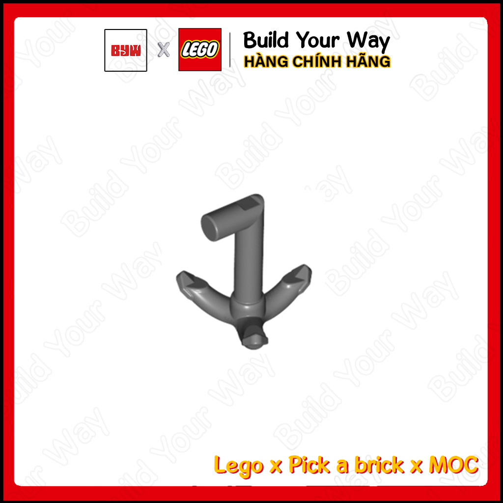 Brick Lego Small Anchor Hook / Lego Part 15534: Grappling with Side Bar ...