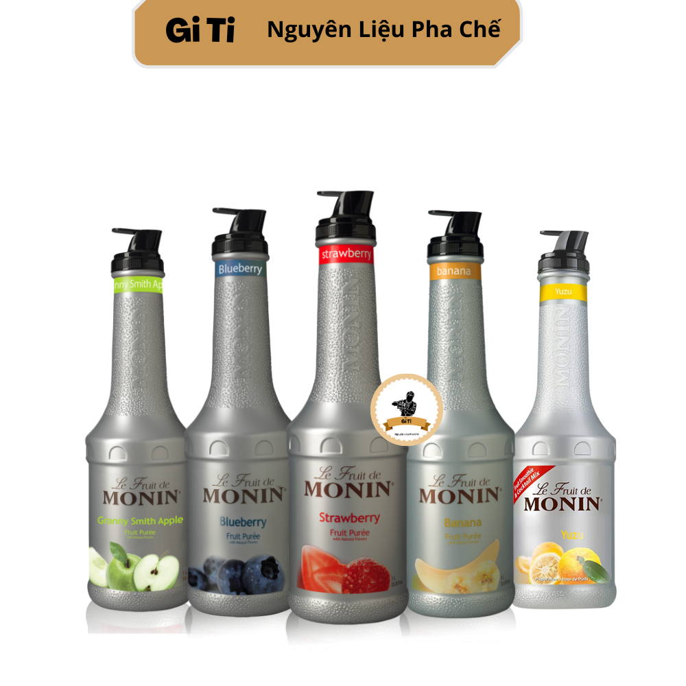 Fruit jam/ Puree/ Fruit Mix Monin 1L bottle of all flavors | Shopee ...