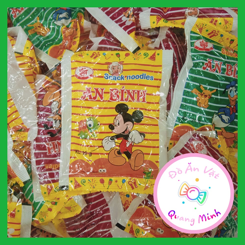 Wholesale of An Binh children's noodles in all colors, 50 packs of ...
