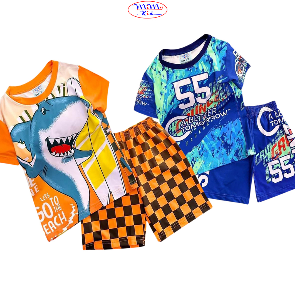 Mimykid dynamic cartoon 3D printed spandex baby boy outfit with good ...
