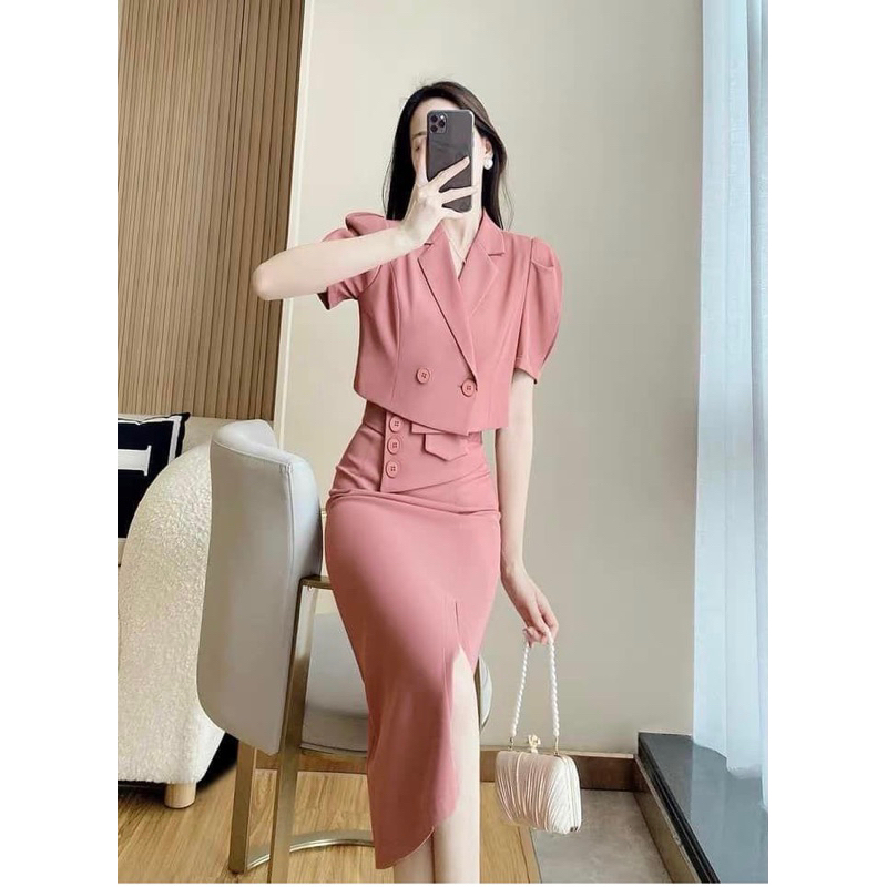 Paper design, paper set for women's office set with beige collar shirt ...