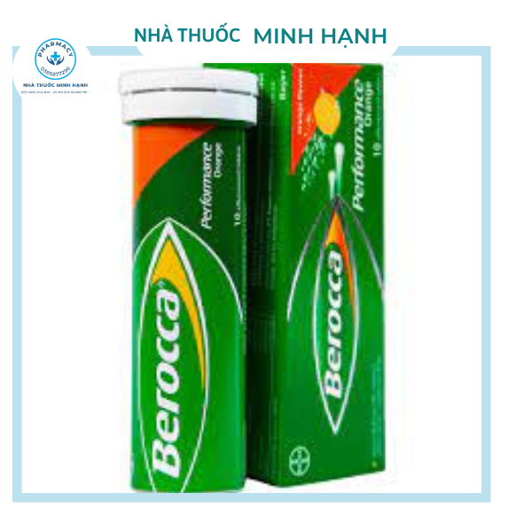 Berocca Performance Mango Vitamin Supplement Effervescent Tablets 10 ...