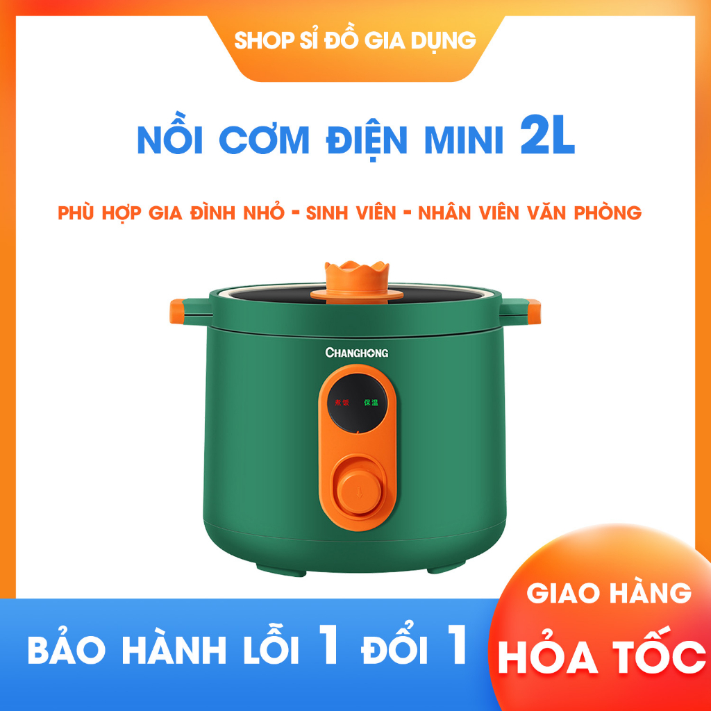 [New Arrival 3 / 2023] CHANGCHONG 2L Mini Electric Rice Cooker With ...