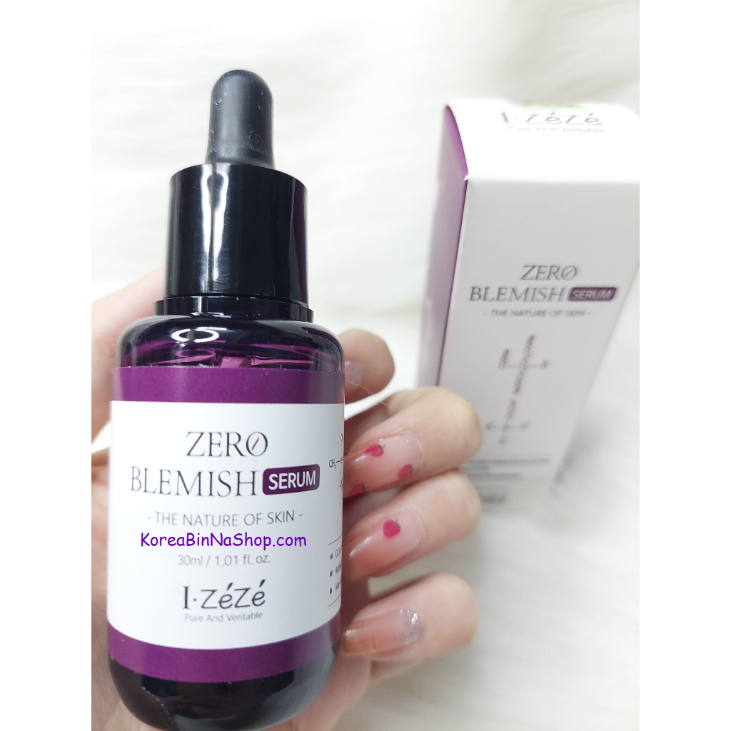 Izezeze deep moisturizing and soothing essence Ize Zero Blemish Serum ...