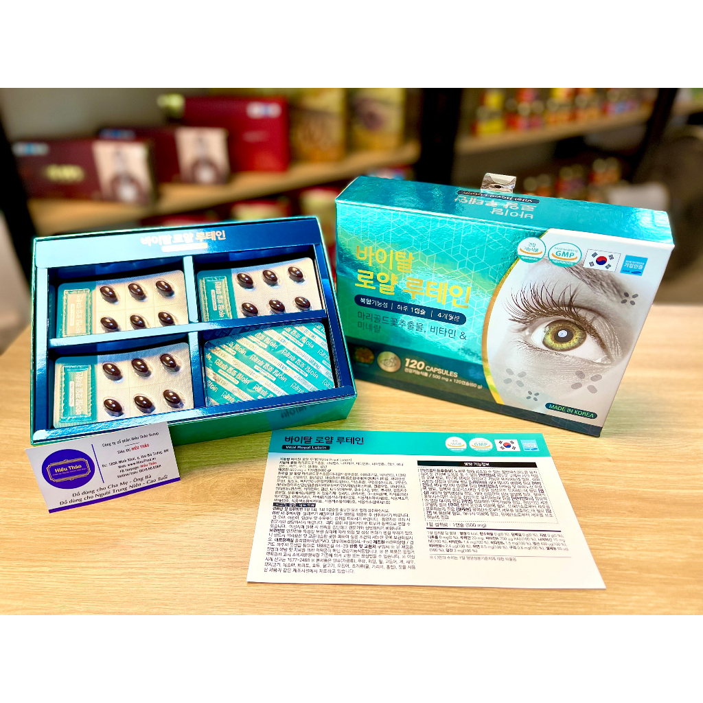 Hanmi Korean Eye Supplement Box Of 120 Tablets | Shopee Malaysia