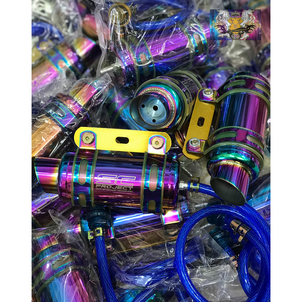 Titanium Motorcycle Vent Can Style 1524 | Shopee Malaysia