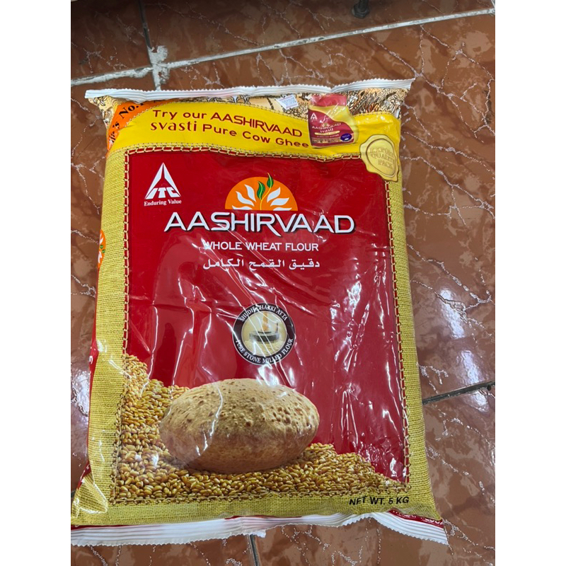 Aashirvaad atta whole wheat flour | Shopee Malaysia