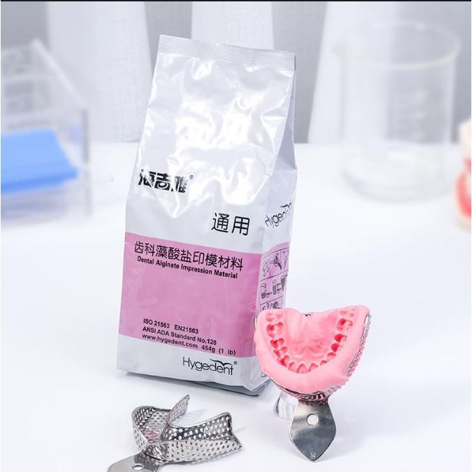 Dental impression powder, mint flavor alginate powder, non-color ...