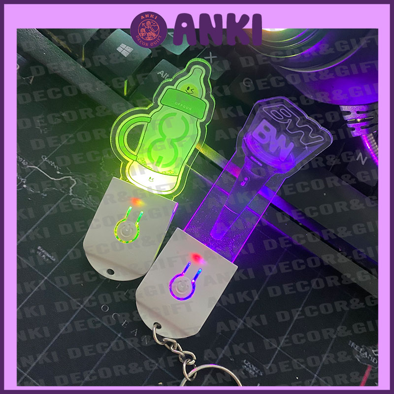 (WITH Charger) LIGHTSTICK OTP OffGun, Brightwin led keychain,... RGB ...