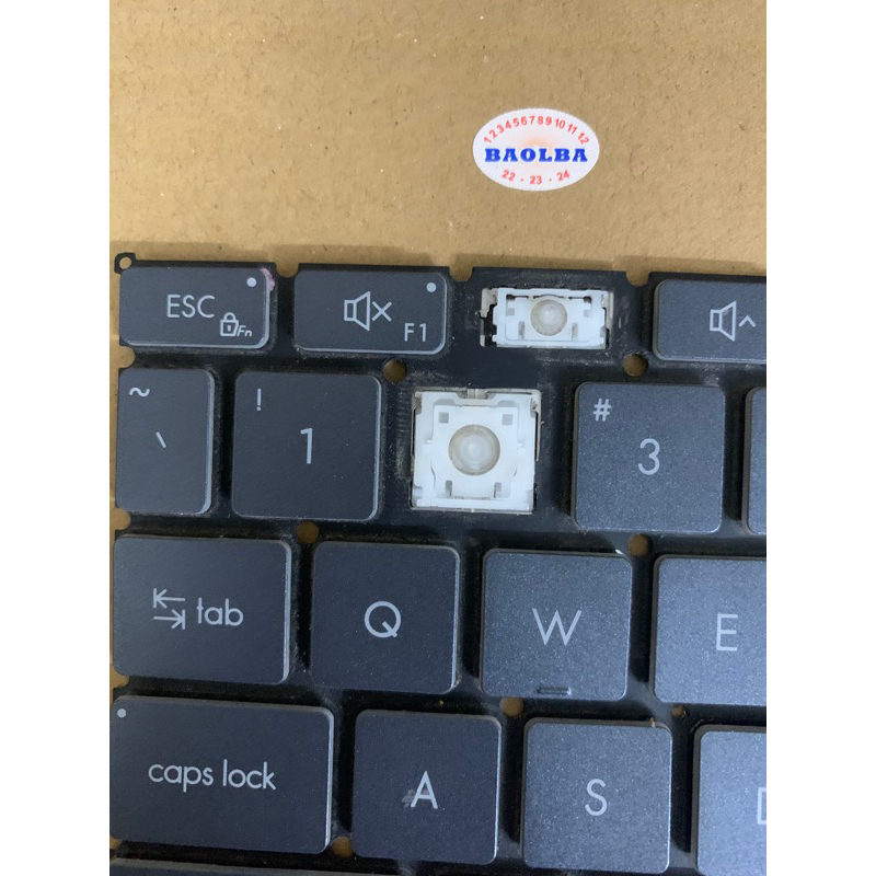 Keycap Odd key - Key bone + button for MSI Bravo 15 Leopard GL65 ...