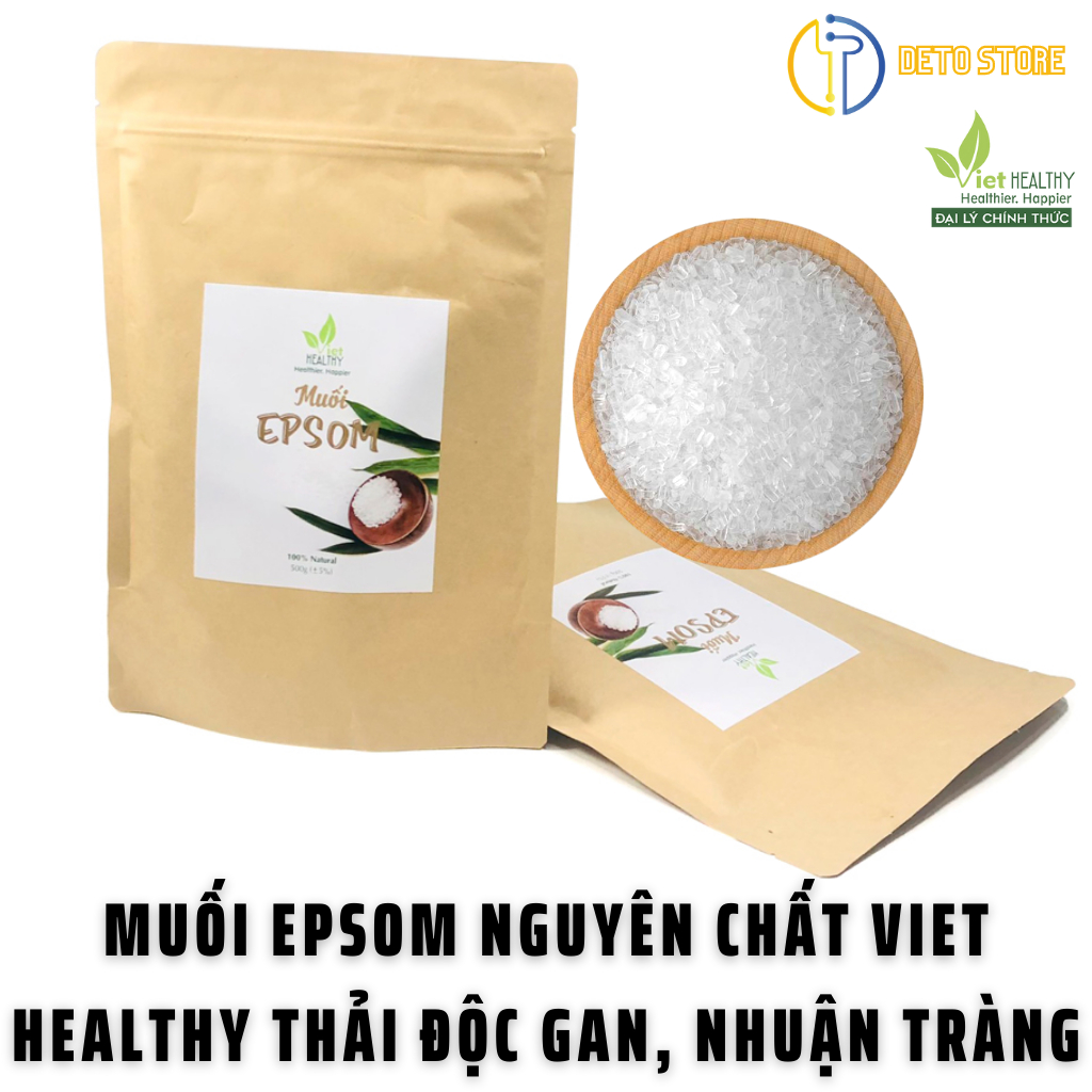 Viethealthy Epsom Salt Bitter Salt 100% Pure Constipation Full Belly ...