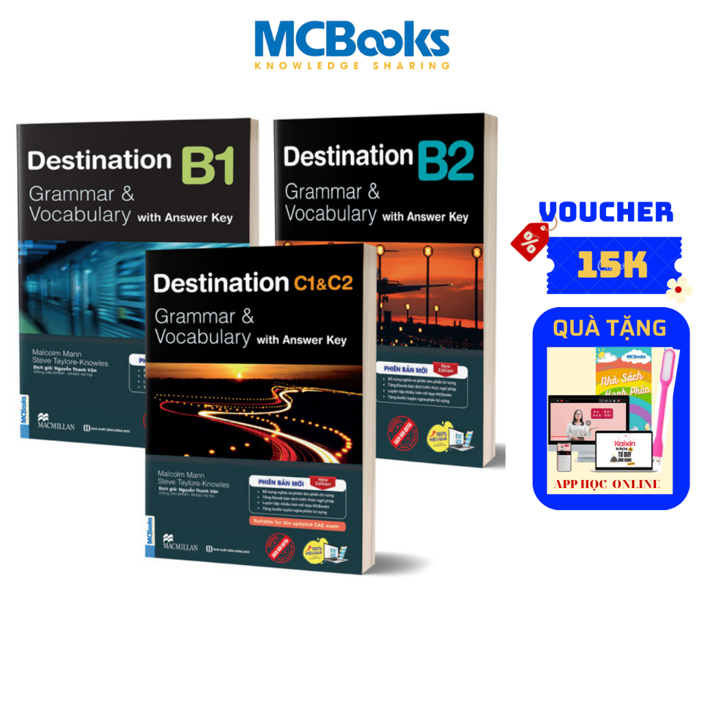 Complete Book of Destination Grammar Textbook & Vocabulary B1, B2, C1 ...