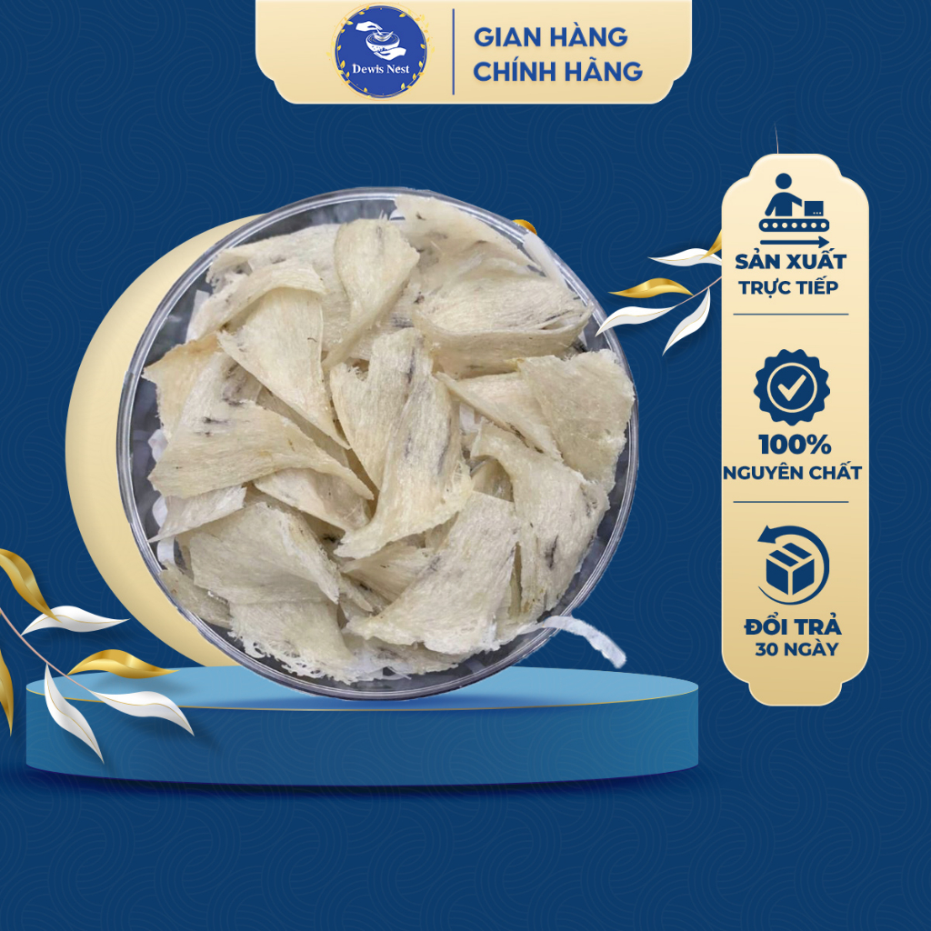 Dewis Nest Raw Bird's Nest Legs 25g, 50g, 100g, Large Size 100% Pure ...