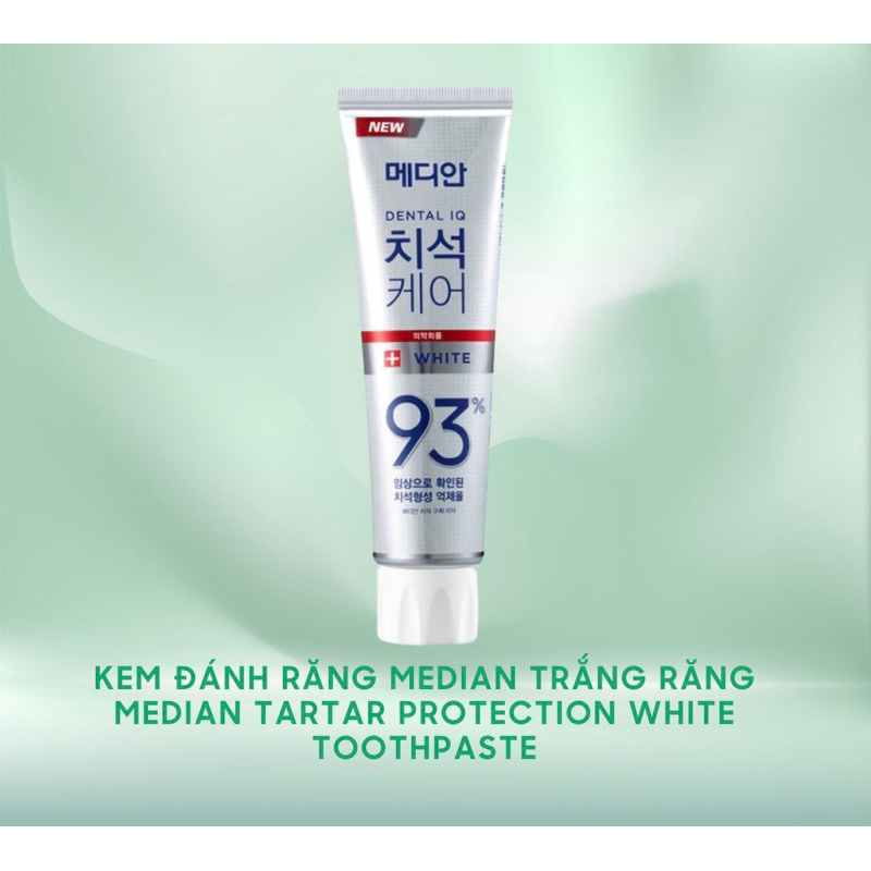 Median Dental IQ 93% Korean toothpaste 120g | Shopee Malaysia