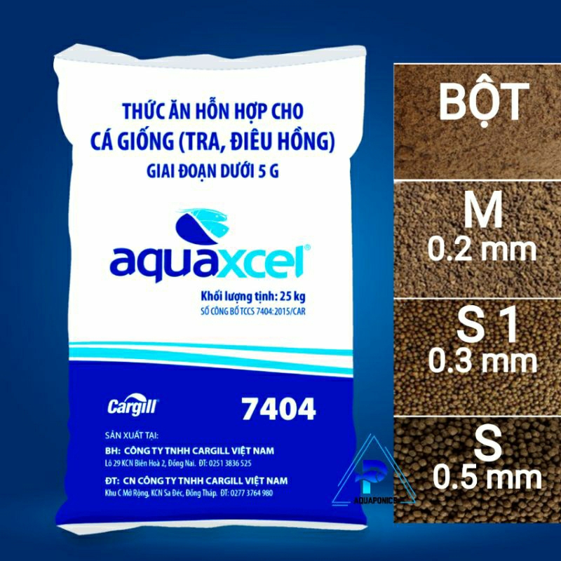 [100G Aquaxcel CARGILL 7404S 0.5MM] Bran Floating For Small Fish Food ...