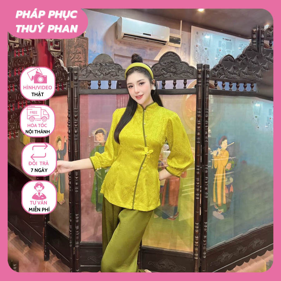 Female Buddha Set, Pagoda Blue Suit, Chinese Dress, Women'S Suit, MS04 ...