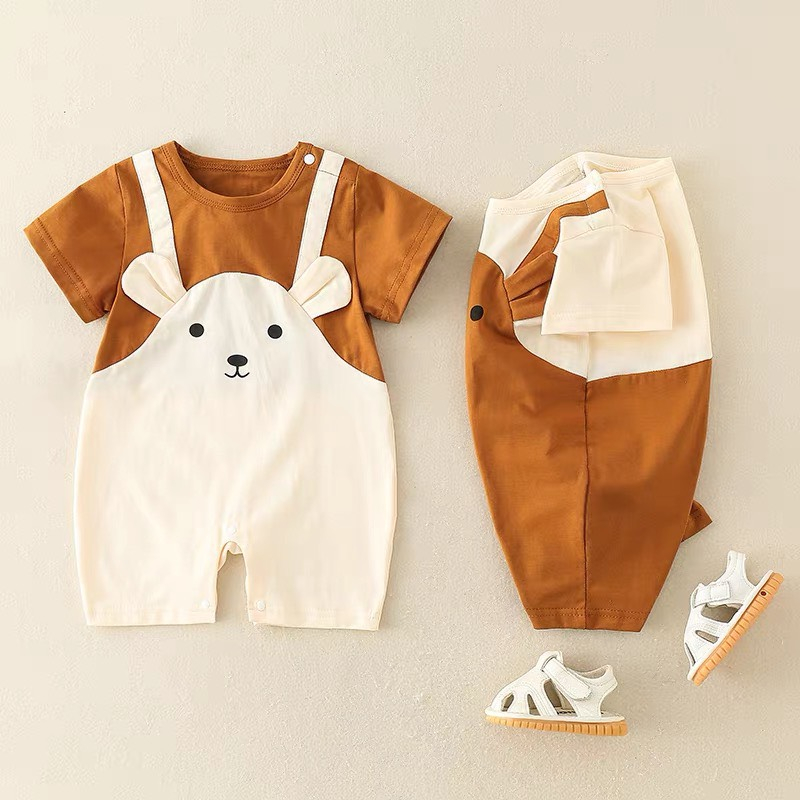 Body bibs short sleeve for boys and girls, beautiful quality 3-12kg ...