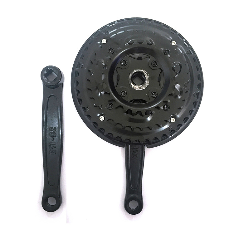 (Market Price included) 3-layer bicycle disc crank set 28-38-48T basic ...