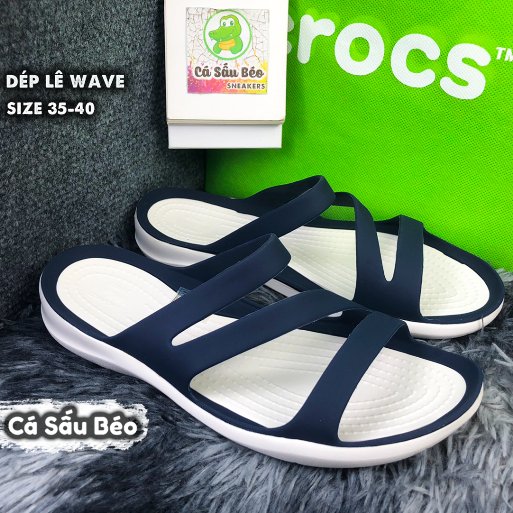Crocs wave Slippers Full Color swiftwater Super Light, Fashionable ...