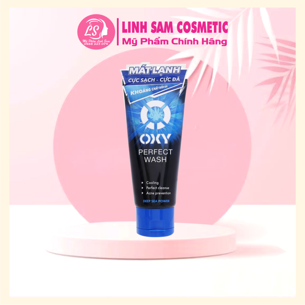 OXY Pm2.5-cool Oxygen Perfect Wash Deep Cleansing Cream 100g | Shopee ...