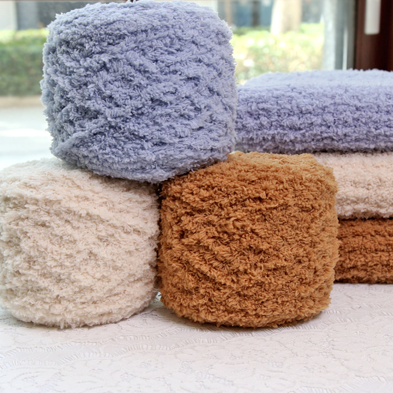 Crochet cotton wool 100g, soft and smooth crochet wool 100gram roll ...