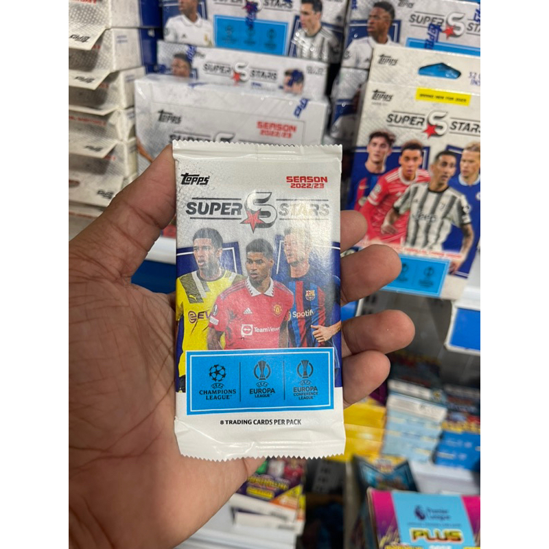 Topps Super Star Single Pack (8 Cards) | Shopee Malaysia