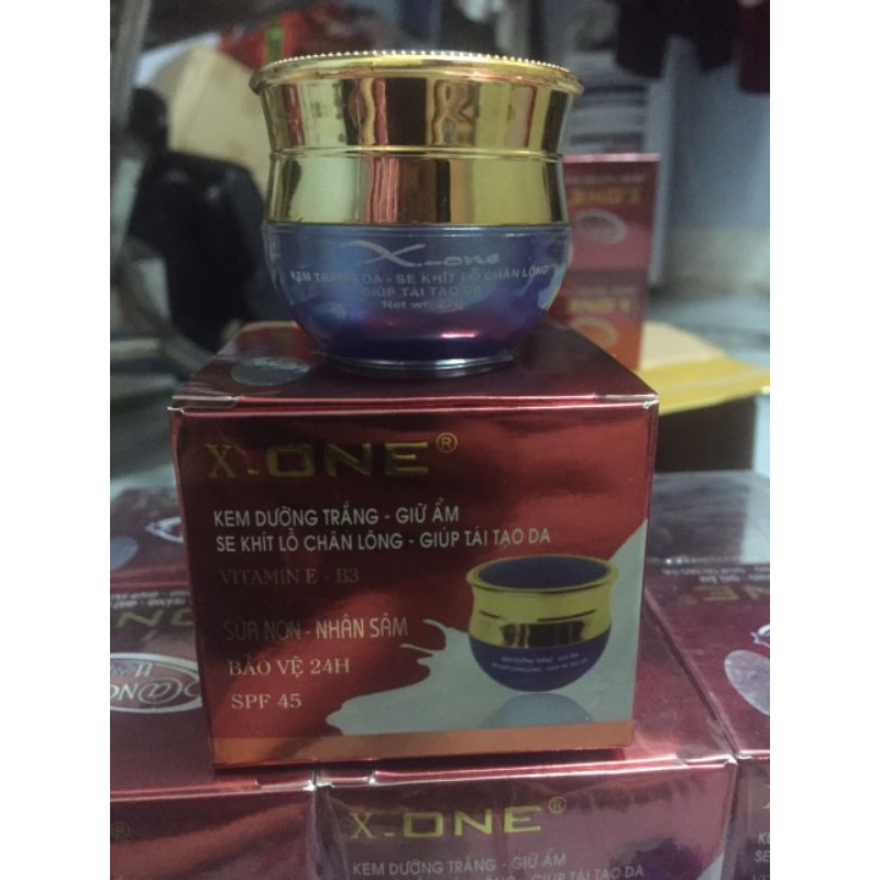 Pore tightening whitening cream to help regenerate skin X-one 22g ...