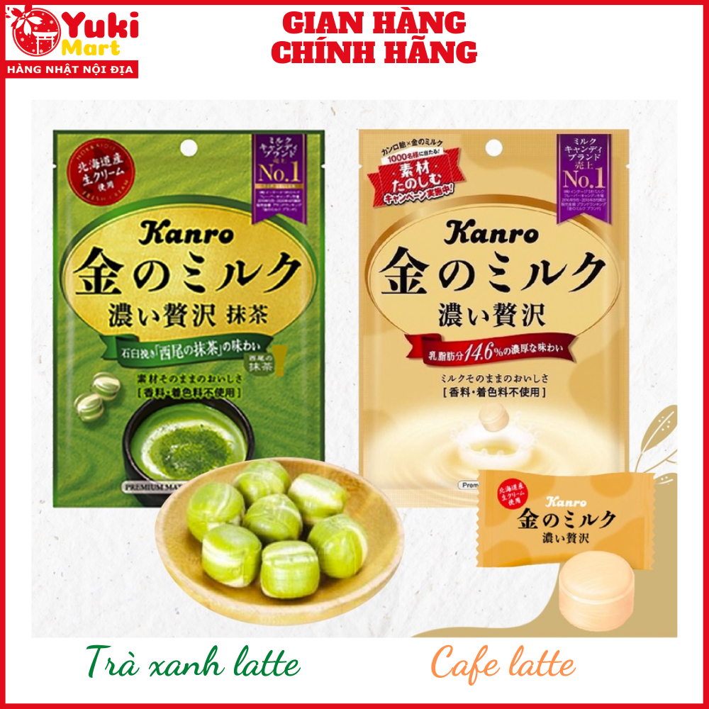 Matcha Latte Milk Green Tea Candy, Cafe Latte Kanro 70g | Shopee Malaysia