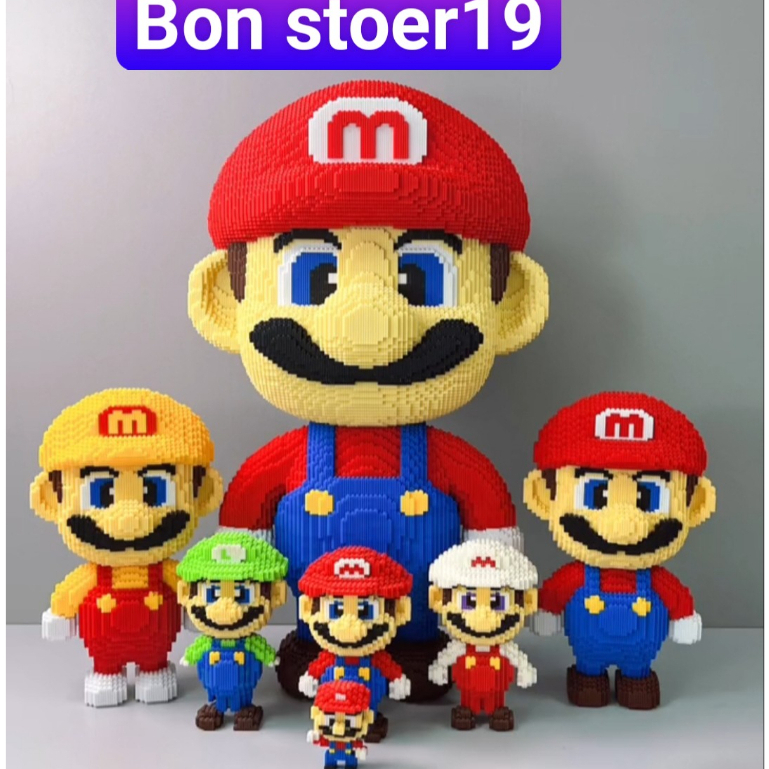 Lego Toy super mario 42-50-100 cm Standard xinz, Beautiful mario ...