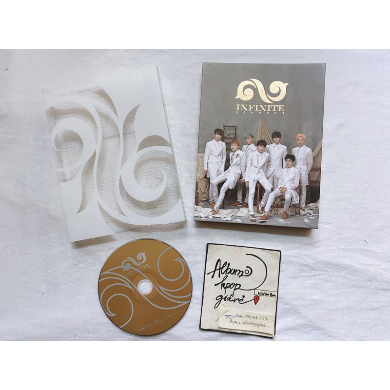 Infinite Season 2 album has opened the seal, includes cd, photobook ...